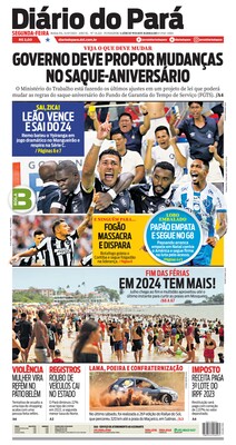 Edição do dia 31/07/2023 - Diário do Pará